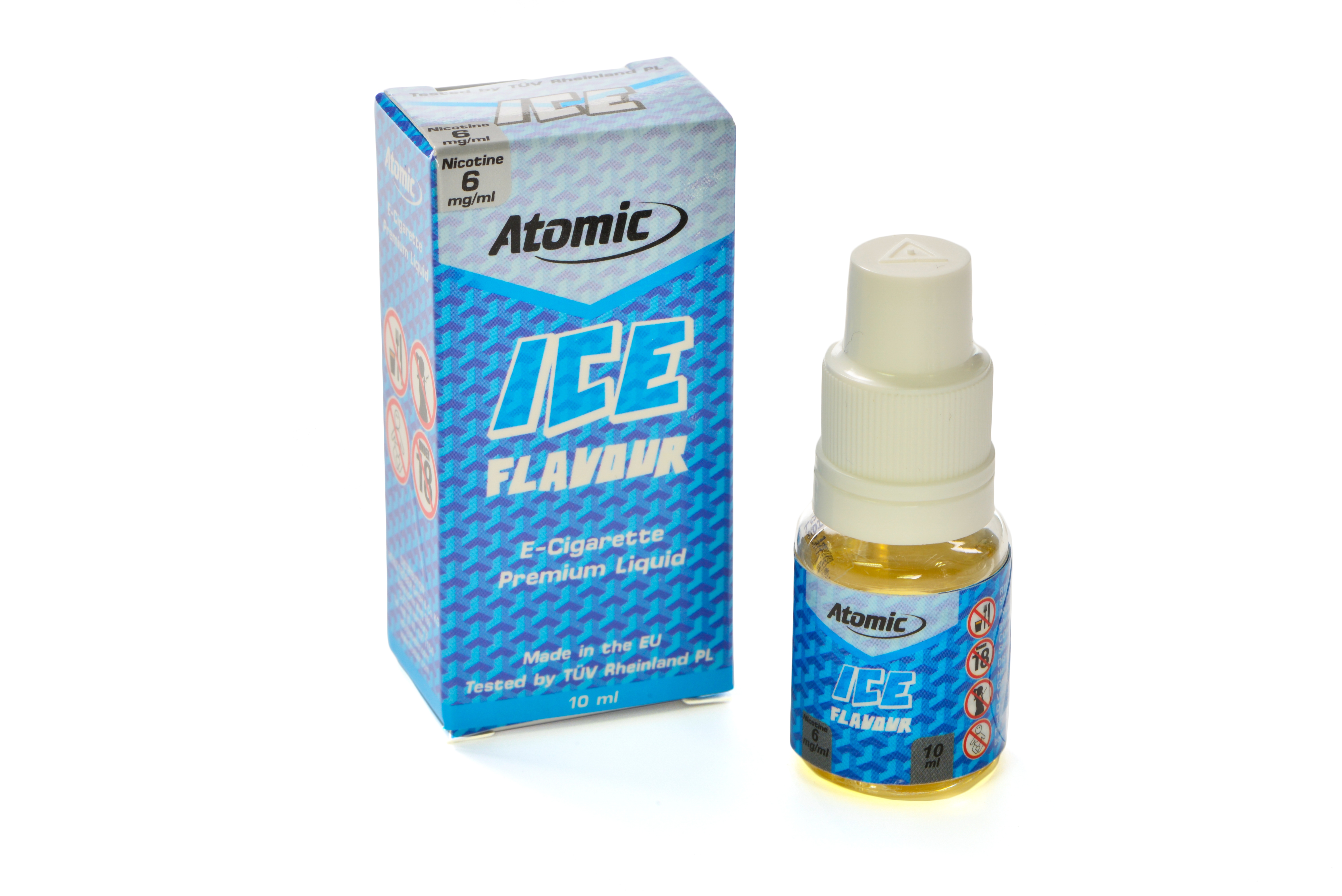 ATOMIC ICE Lichid pentru tigari electronice vol.10ml ,3 concentratii ...